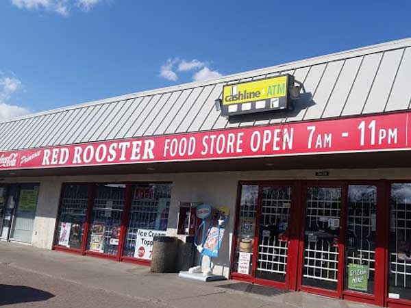 Instacoin - Guichet Bitcoin Edmonton - Red Rooster Food Store